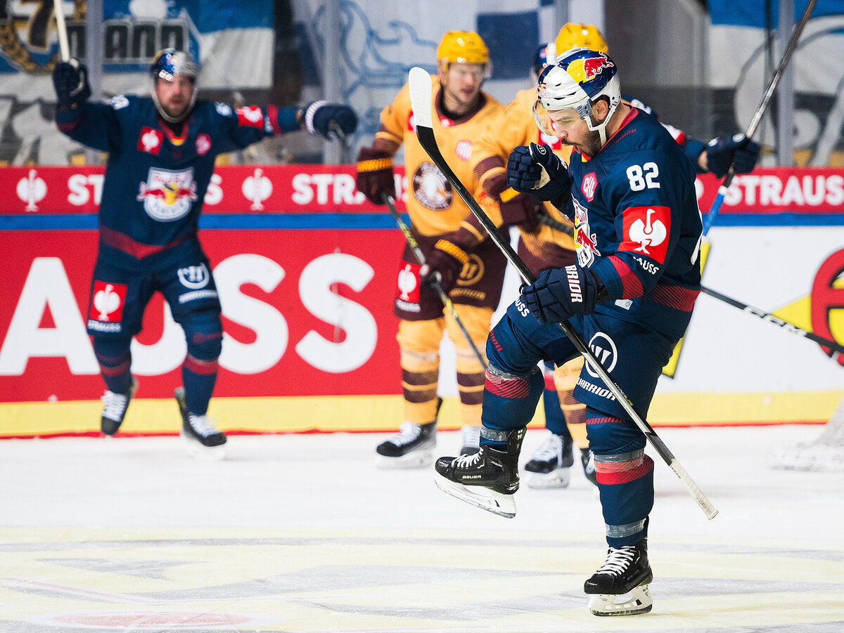 PENNY DEL - Red Bulls feiern Auftaktsieg im CHL-Achtelfinale